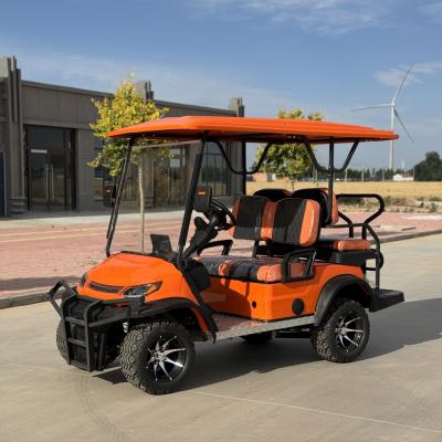 China Luxury Electric Utility Hunting 72V Lithium Off Road Golf Cart 4 Seater Scooter Street Legal For Sale for sale