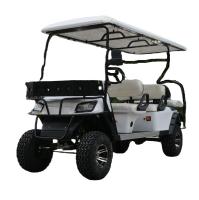 China Cost-Effective 4+2 Seater Electric Golf Cart with 48V 150Ah Lead-Acid Battery for sale
