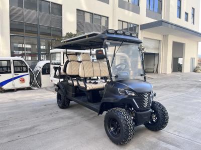 China Ev 4 Seat Classic Vintage Golf Carts With Mirrors And Bed 12 Seater Enclosed 72V Model for sale