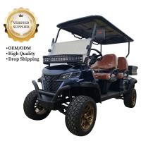 China Chinese Import Electric 4 Seater Cheap Street Legal Wholesale Utility Cargo Golf Cart Truck Luxury Off Road 72 Volt for sale