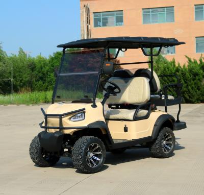 China Lead-acid Battery Operated 4 Passenger Customized Off  Road Electric Golf  Cart for sale