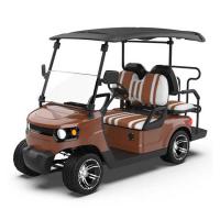 China Personalized Design 2+2-Seater Electric Golf Cart Expandable Rear Seat for sale
