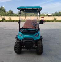 China Lead-acid Cell Four Wheeler Electric Golf Cart Long Range New Energy Golf  Hunting Cart for sale