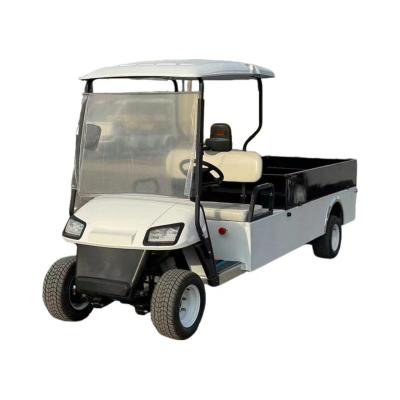 China 60V Lithium 2-Seater Electric Utility Vehicle Golf Carts With Cargo Box for sale