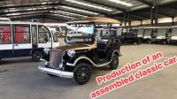 China 5 Seats 5Kw Electric Mini Classic Vintage Car Golf Cart Street Legal Antique Luxury For Adults for sale