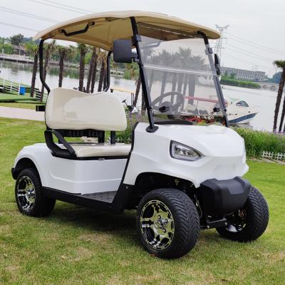 China Full Of Energy 2+2 Seater Red  Off-Road Golf Cart Car Electric Drive Smoothly Traverses Intricate Landscapes for sale