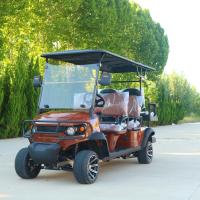 China Advanced Technology and Eco-Friendly Principles The All- Luxury Four-Seater Electric Golf Cart for sale