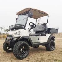 China Pointed Two-Seater White Electric Golf Dump Truck Can Be Customized With Color And LOGO And Provides CE Certification for sale