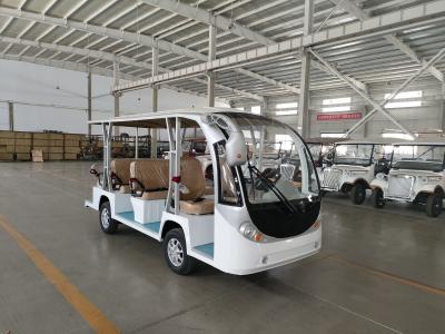 China 9-17 Seat Electric Mini Sightseeing Bus With MacPherson Independent Suspension for sale