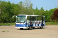 China 23-Seater Electric Open-Top Sightseeing Bus Customizable Color And LOGO OEM ODM for sale