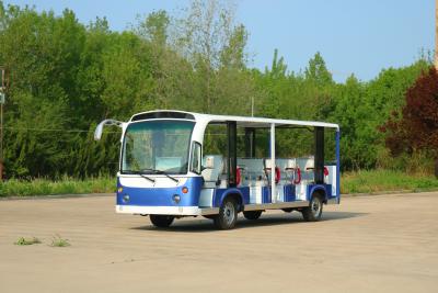 China 23-Seater Electric Open-Top Sightseeing Bus Customizable Color And LOGO OEM ODM for sale