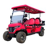 China 2 4 6 8 Seater Comfort 48v 5kw Low Speed Vehicle Street Legal Electric Golf Carts for sale