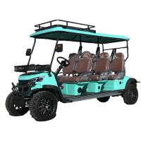 China 4 Wheel Drive 2 4 6 Seater High Speed Legal Street Electric Off Road Golf Cart Utility Vehicle for sale