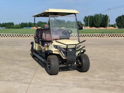 China 6-seater Classic Golf Cart Equipped With Suspension System, Shock Absorption Performance Is First-class, Can Easily Deal With Grass, Sand And Other Complex Terrain for sale