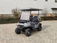 China Silver Gray Golf Cart Epitome of Luxury and Comfort Setting Trend in End Driving Elevating Your Leisure Experienc for sale