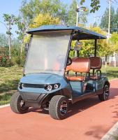 China Enduring classics, this golf cart with four seats, powered by a high-efficiency motor, effortlessly tackles slopes. Its intelligent control system guarantees a smooth and enjoyable ride on the course. for sale