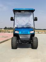 China 4 Seater Electric Golf Car Customized With Custom Colors And Logos With Lithium Battery for sale