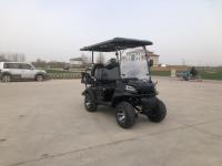 China Black 2+2 Lithium Battery Electric Golf Cart Supports Customization And Provides CE Certification for sale