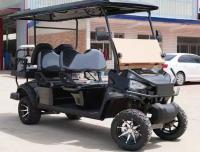 China 3600*1350*1980mm External Size 6 Seater Golf Cart With Steel Frame And 20% Climbing Ability for sale