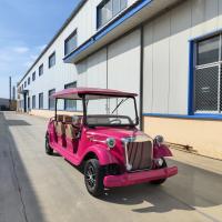 China 6+2 Seats Classic Retro Electric Convertible Vintage Car Lithium Battery Customizable Color And Doors Built-in Air Conditioning for sale