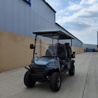 China Six Seater Off Road Pink Luxury Electric Golf Cart With Customizable Color And LOGO OEM ODM for sale