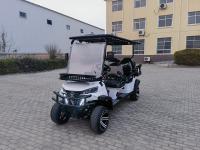 China Steel Frame Electric Golf Cart With Solar Panel And 225/40-14 Vacuum Radial Tyre Wheels Perfect for sale