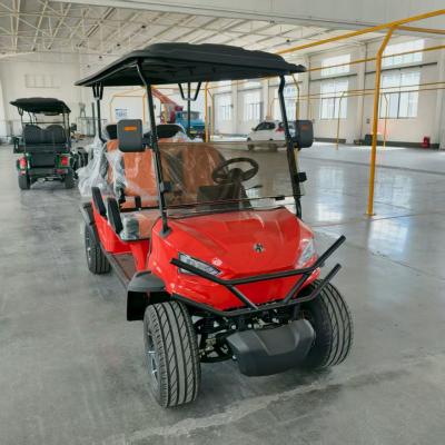 China Rack And Pinion Steering 4 Seats Golf Cart for Steering Type and Roof for sale