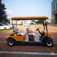 China Electric 4-Seater Heavy Duty Golf Cart Off-Road for Club Hotel Outdoor Sightseeing Use for sale