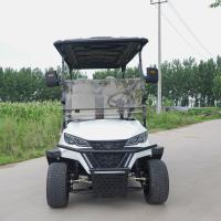 China 4+2 Seater Utility Electric Golf Cart Support OEM Electric Golf Buggy 70V Lithium Battery for sale