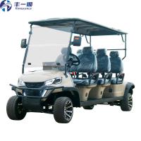 China Chinese Electric 6 Seater Golf Cart 48V Lithium Battery 5KW KDS Motor for Sale for sale