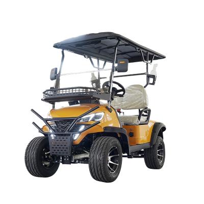 China Street Legal Electric Lithium Battery 5kw Custom Color 2 Seater Golf Carts for sale