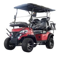 China Hot Sell New Design Electric 2+2 Person Golf Cart with Lithium Battery for sale