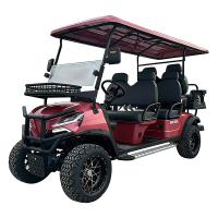 China Luxury 6 Seater Electric Golf Cart Customizable OEM Supported Lithium Battery Cheap Prices Buggy Car for sale