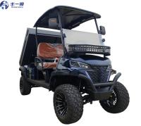 China High Load Capacity Electric Utility Golf  Cart with Hydraulic Dump Bed for sale