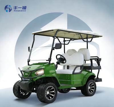 China New Style  2+2 Seater Electric  Golf Cart  48V Street Legal  Long Range Smart Screen for sale