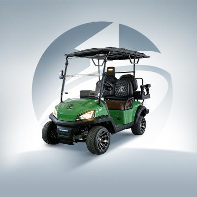 China 80-120km Driving Range 4 Seater Golf Cart Sunshades 150kg Cargo Capacity and Smooth Performance for sale