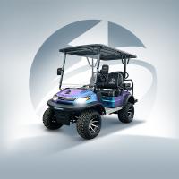 China Fashion Meets Performance Colorful Golf Cart Blending Stunning Aesthetics With Superior Capabilities For More Effortless Enjoyable Course Experience for sale