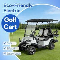 China 48V Lithium Ready 4-Seater Electric Golf Cart with 27-35km/h Max Speed for Fairways & Resorts for sale