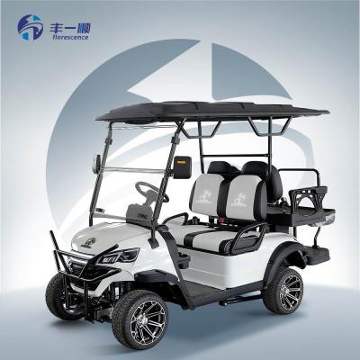 China 48V Lithium Ready 4-Seater Electric Golf Cart with 27-35km/h Max Speed for Fairways & Resorts for sale