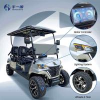 China 4-Seater Electric Golf Cart with 5kw AC Motor and 48v Lithium Battery for Golf Courses for sale