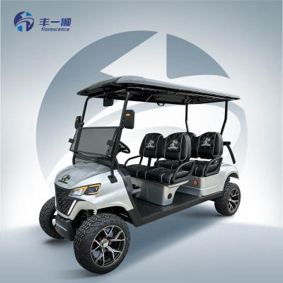 China 4-Seater Electric Golf Cart with 5kw AC Motor and 48v Lithium Battery for Golf Courses for sale