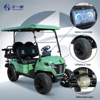China Golf Cart 2026 New Model Luxury 5kW Motor 72V Lithium Battery CE Certified for sale