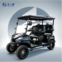 China Black 4 Seater Luxury Electric Golf Cart Premium Shuttle for Hotel & Resort for sale