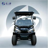 China Black 4 Seater Luxury Electric Golf Cart Premium Shuttle for Hotel & Resort for sale
