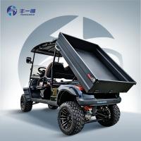 China 2 Seater Utility Golf Cart with Cargo Bed 72V Lithium Battery Heavy Duty Golf Truck for sale