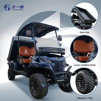 China 2 Seater Utility Golf Cart with Cargo Bed 72V Lithium Battery Heavy Duty Golf Truck for sale