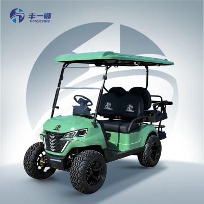 China 2+2 Seater Golf Cart 48V Lithium Battery Luxury Style High Quality Cheap Price for sale