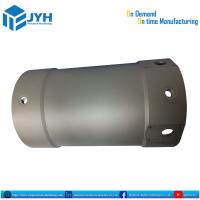 China Custom CNC Machined Aluminum 6082-T6 Motor Housing with 50 µm Hard Anodized Coating for sale