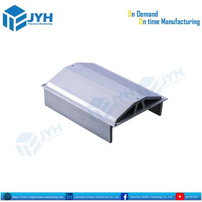 China Custom Aluminum Extrusion Parts CNC Machined 6061 6063 Lightweight Strong Components for sale