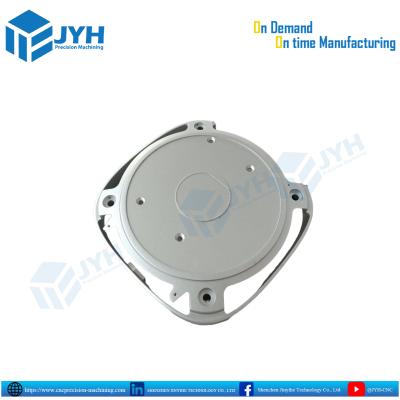 China White Anodized Aluminum Enclosure Parts CNC Machined ±0.005mm Tolerance 6061 for sale